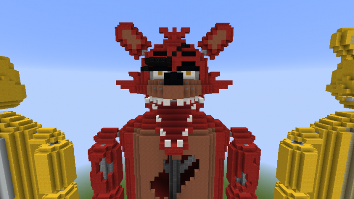 Minecraft FNAF Statues [V2] Minecraft Map