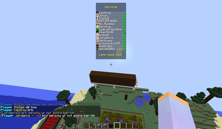 Craftable servers Minecraft Server