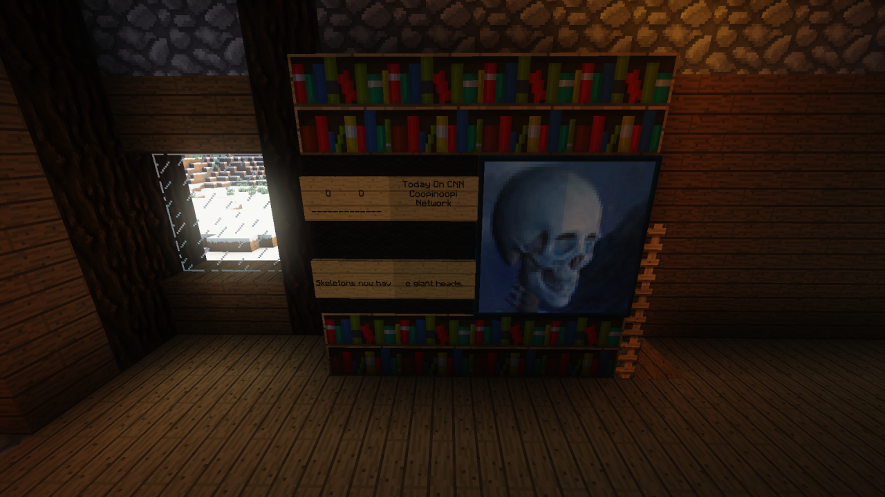 The Beautiful Mansion And The Ice Spike Base Minecraft Map