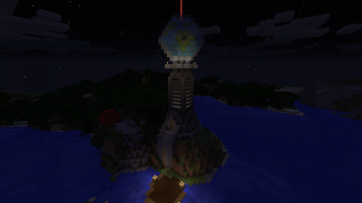 Global Command Towers Structure Pack Minecraft Map