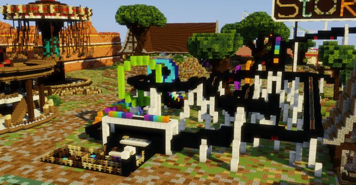 [Creative Project] Themepark Storytime Minecraft Map