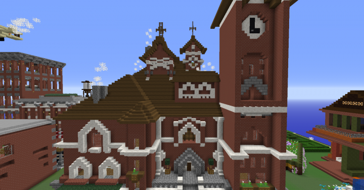 Victorian Architecture Build Contest Minecraft Map