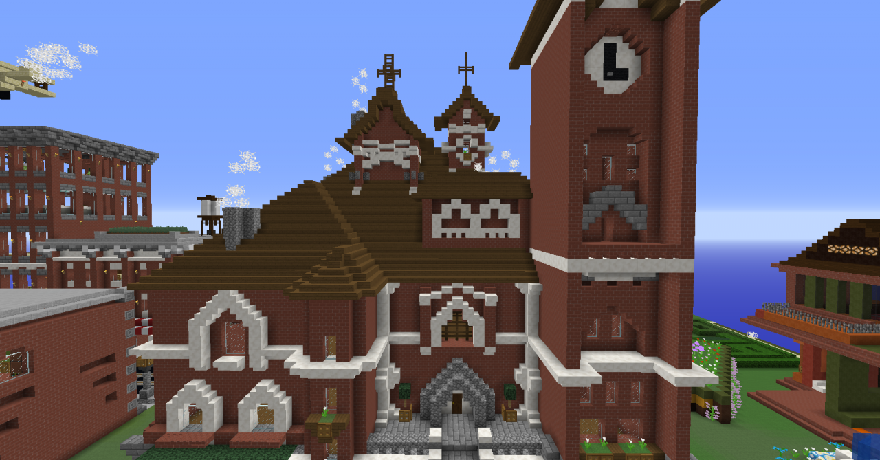 Victorian Architecture Build Contest Minecraft Map