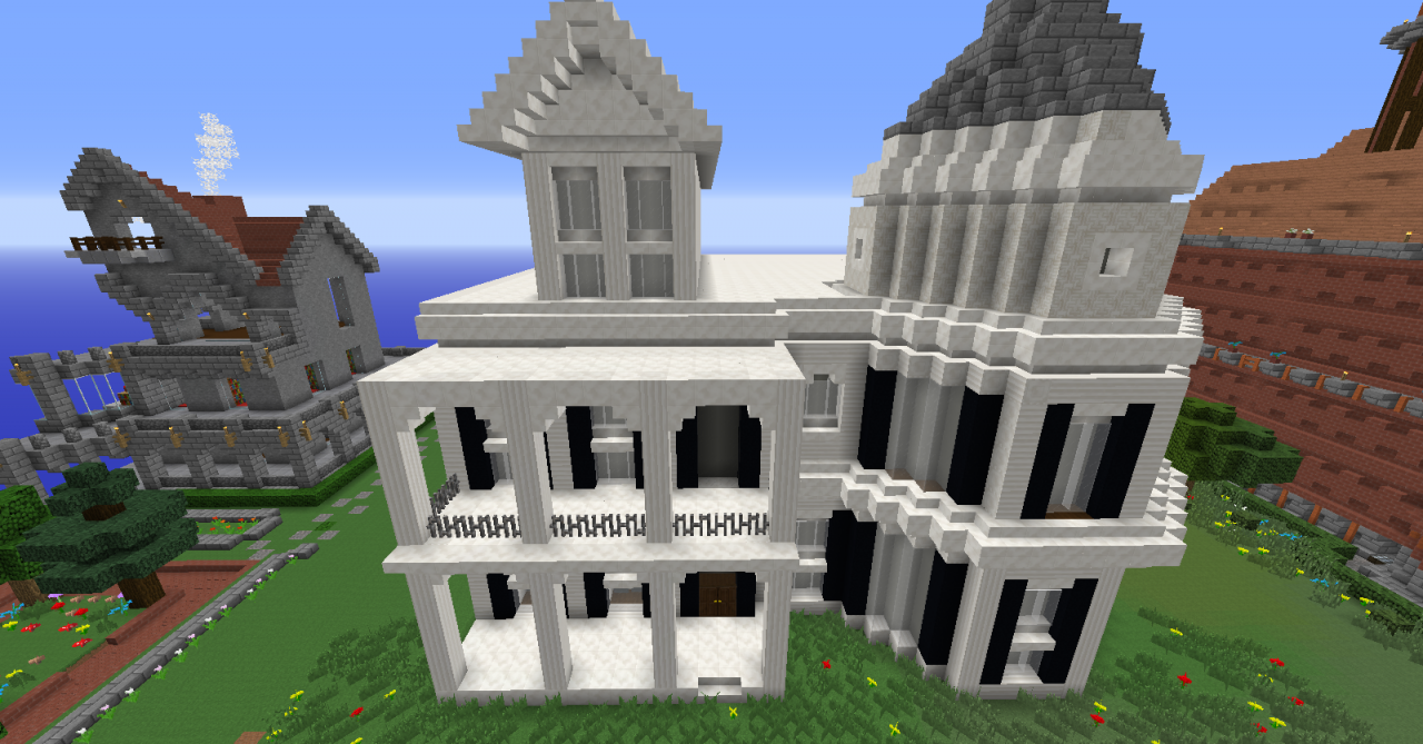 Victorian Architecture Build Contest Minecraft Map