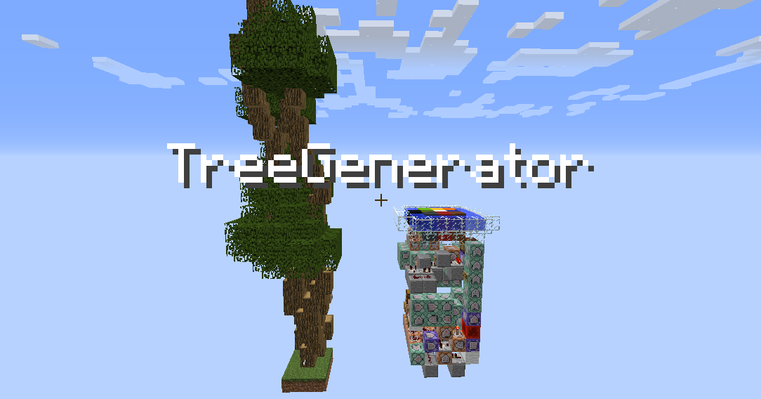 Procedural Tree Generator Minecraft Map