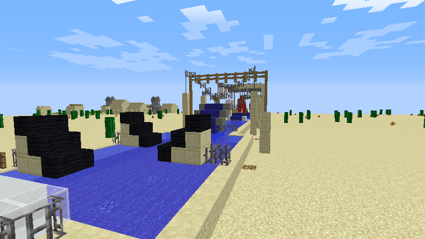 Minecraft Ninja Warrior: Desert Finals Minecraft Map