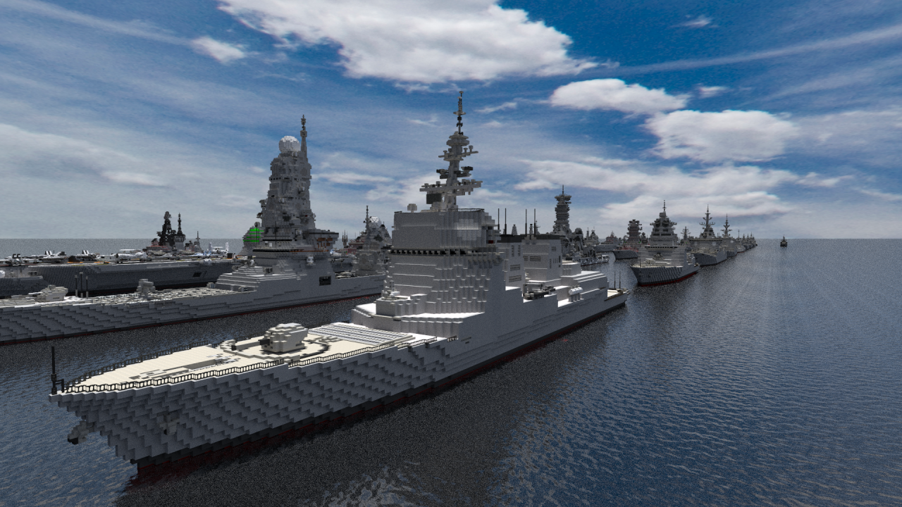 1/2 2018 fleet nagi Minecraft Map