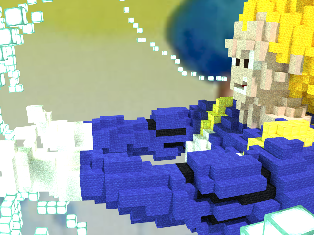 Vegeta SSJ3 Minecraft Map