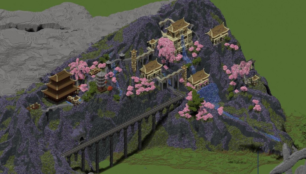 Fantasy Mountain Minecraft Map