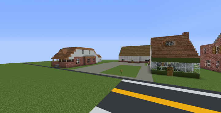 Bonneauville, Pennsylvania - Town Project Minecraft Map