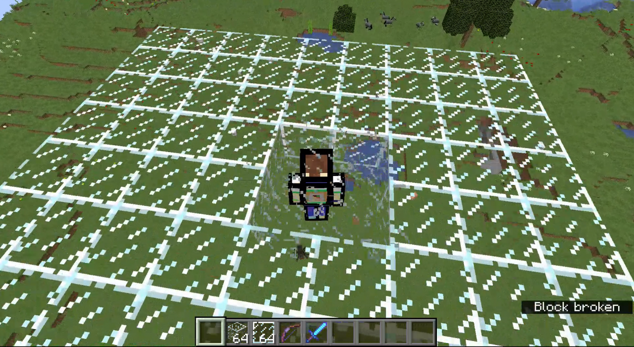 Glass Breaking DataPack Minecraft Mod