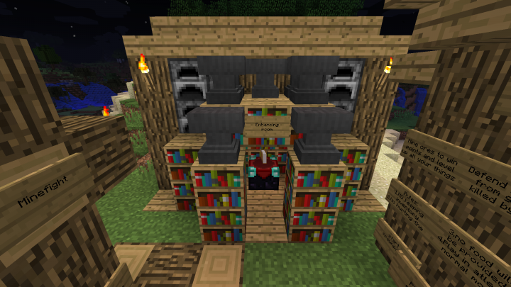 Minefight Minecraft Map