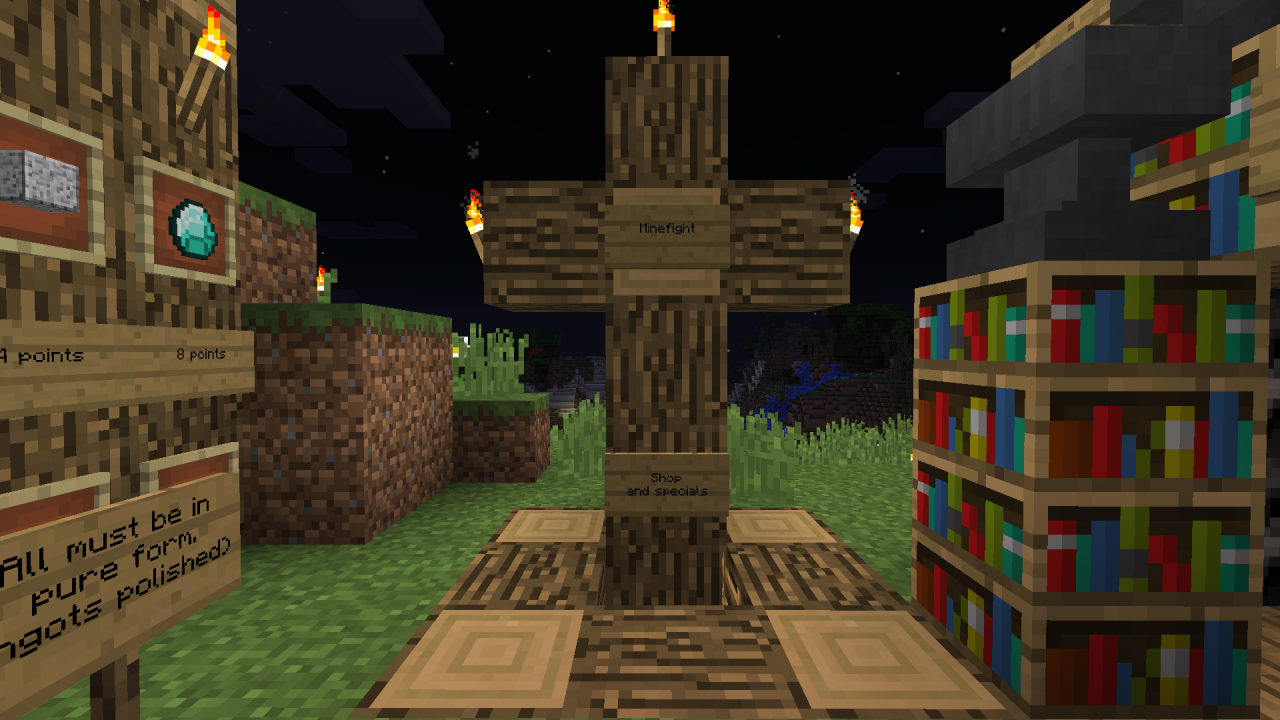 Minefight Minecraft Map