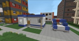 Police Station Minecraft Maps with Downloadable Schematic