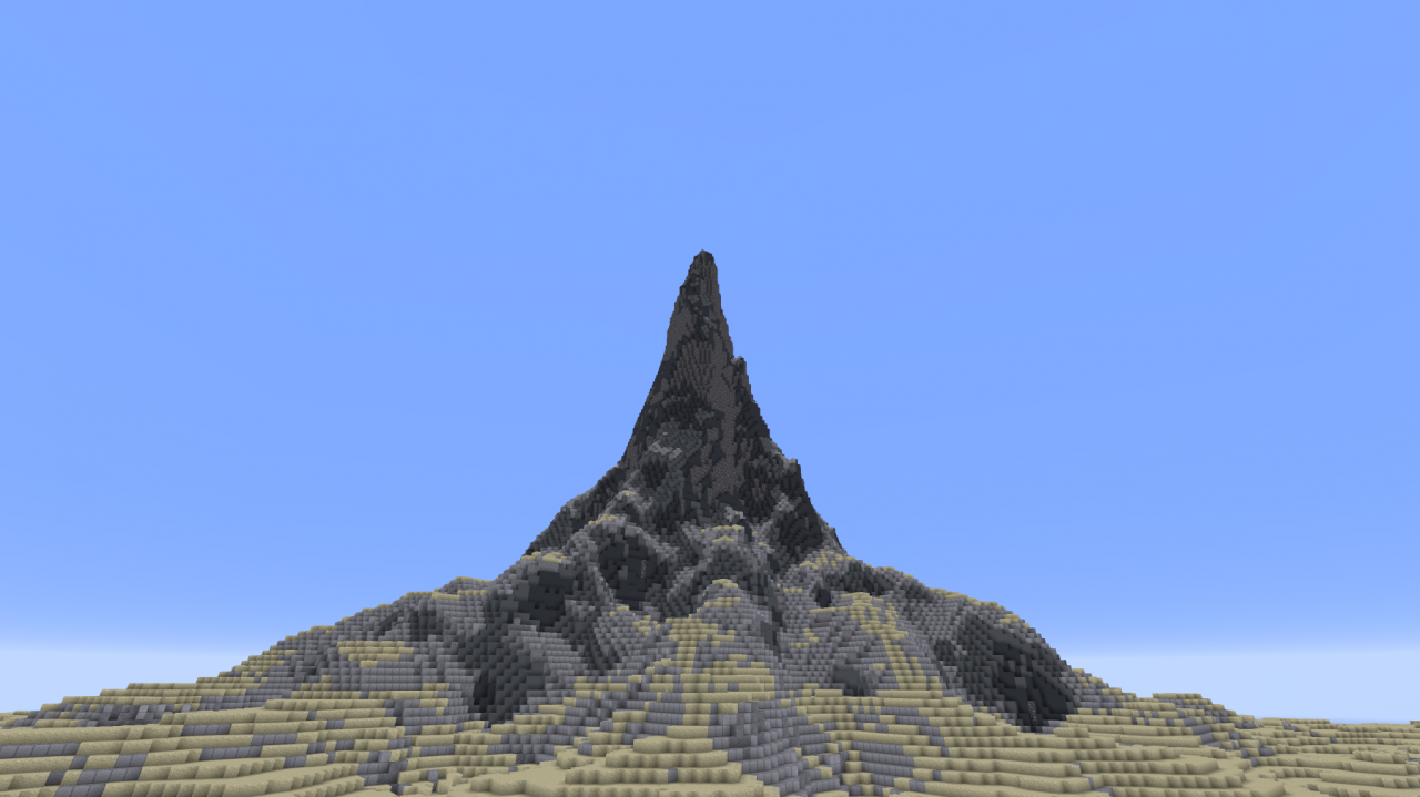 Desert Mountain Minecraft Map