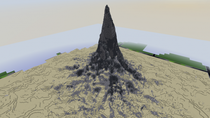 Desert Mountain Minecraft Map