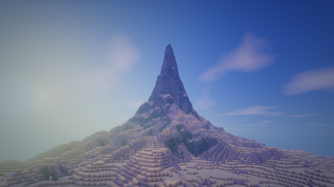 Desert Mountain Minecraft Map