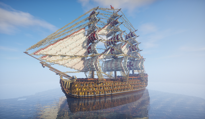 Spanish ship Minecraft Map
