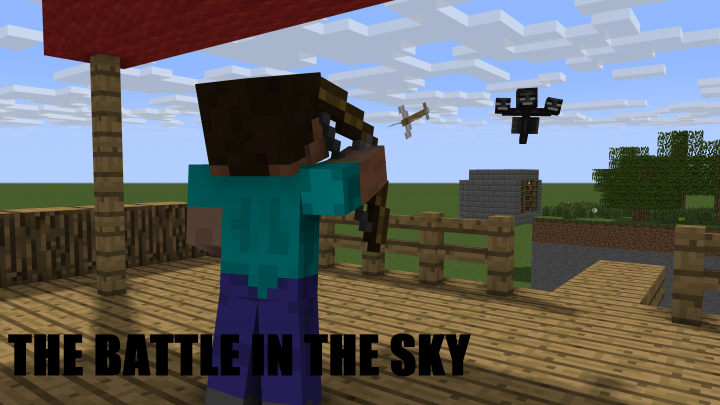 The Battle in the Sky! Minecraft Map