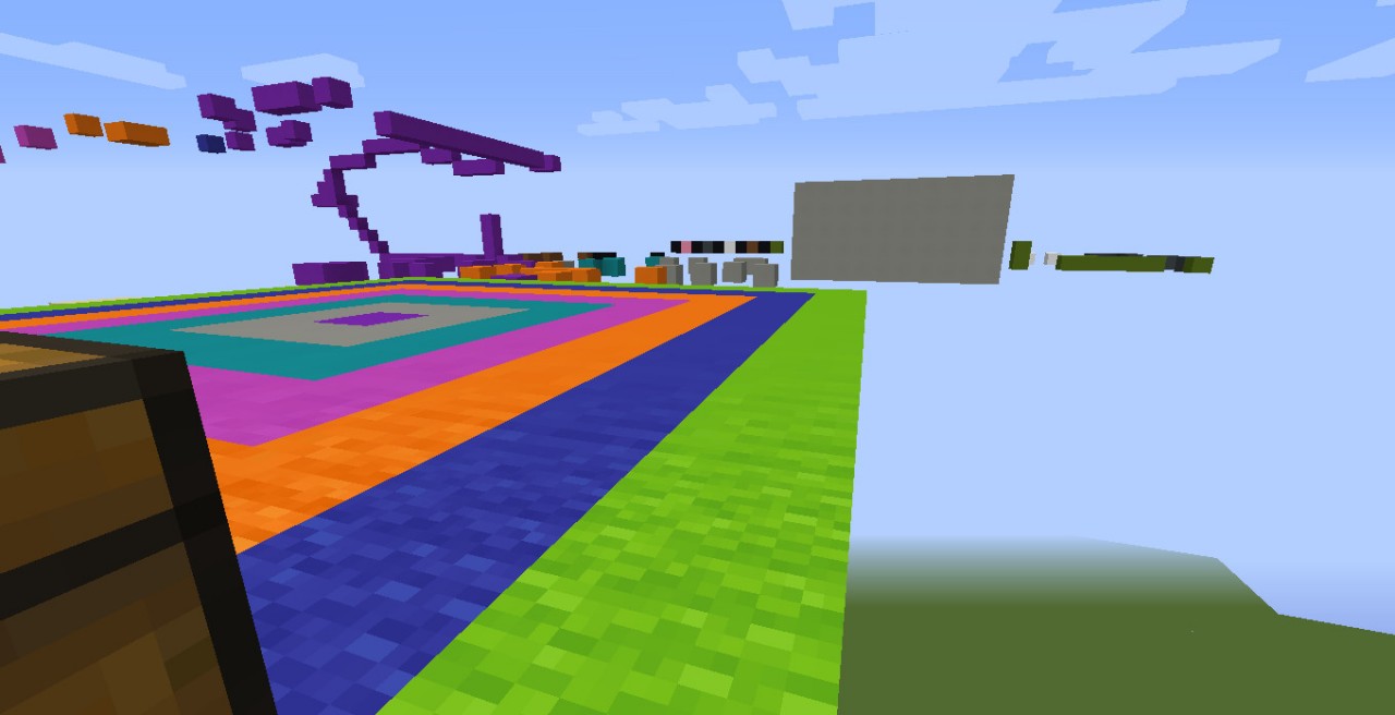 Parkour Map. Minecraft Map