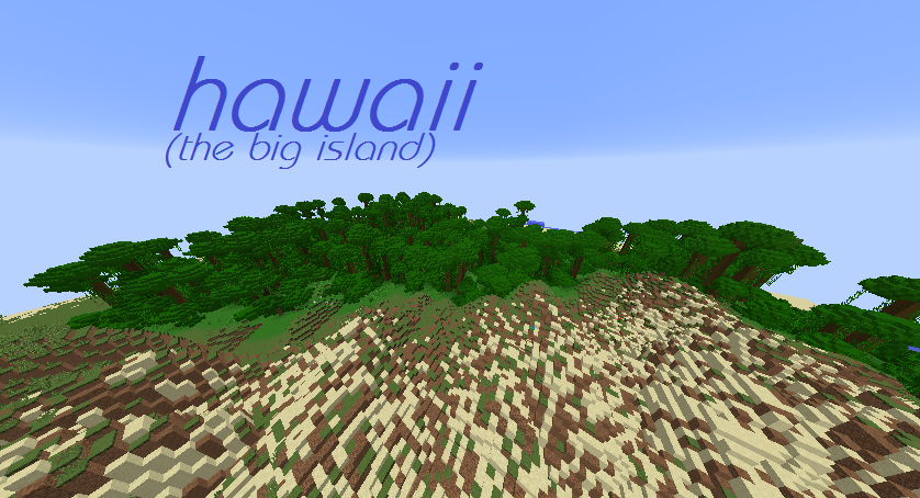Islands of Hawaii Minecraft Map