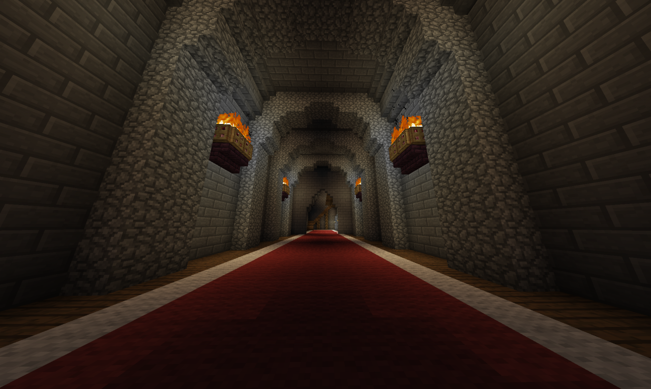 A very big castle Minecraft Map