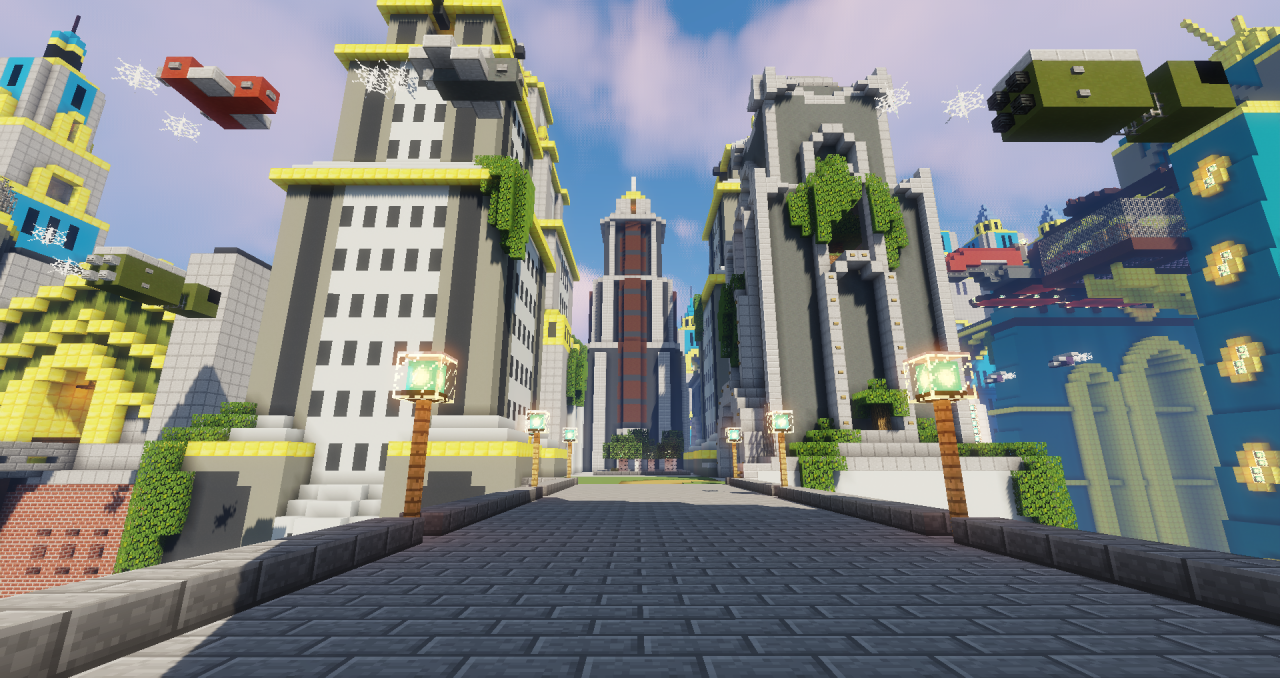 Metropolis - Ratchet and Clank Minecraft Map
