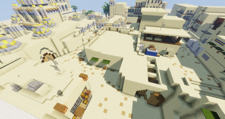 Dust 2 (Counter Strike Global Offensive) Minecraft Map