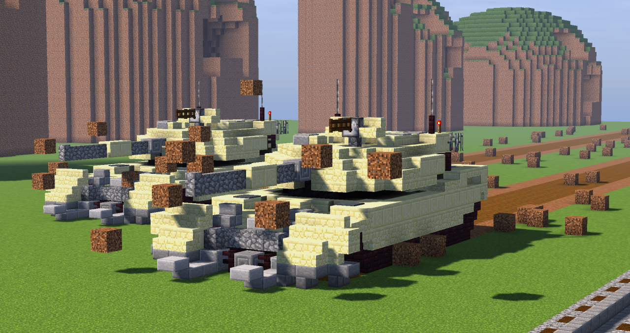 M1 Abrams - Anti Mine Tank Minecraft Map