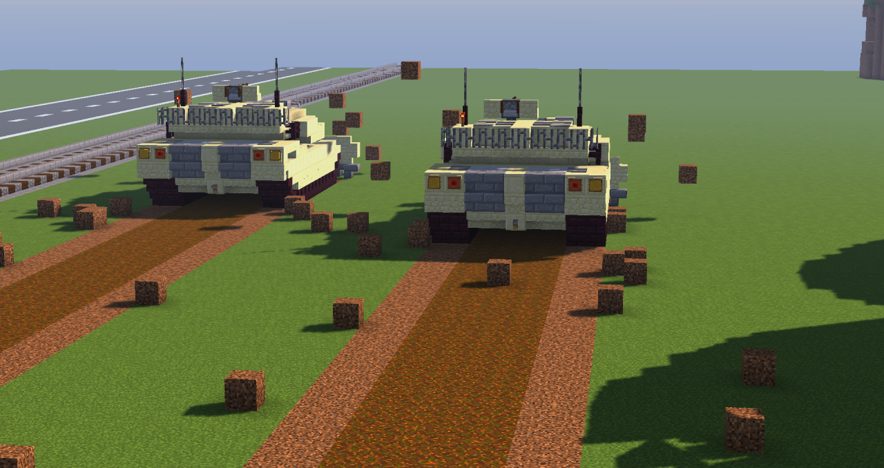 M1 Abrams - Anti Mine Tank Minecraft Map