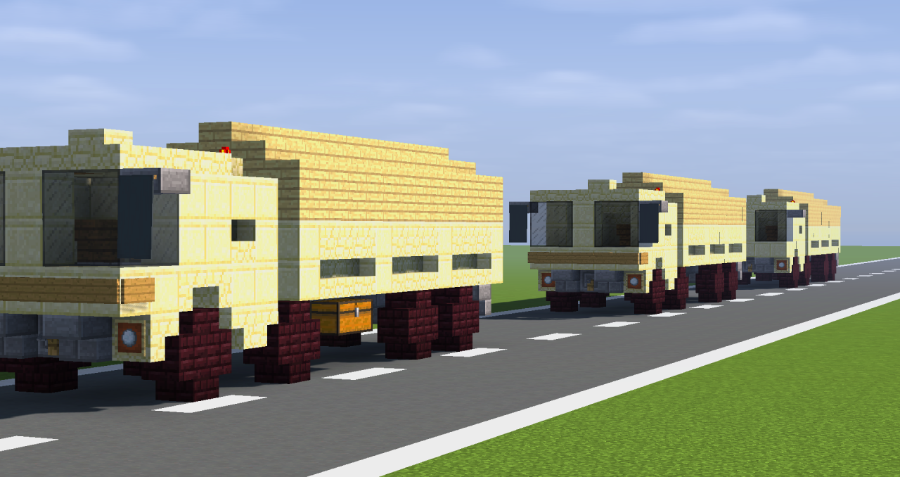 10to GL German Military Truck Minecraft Map