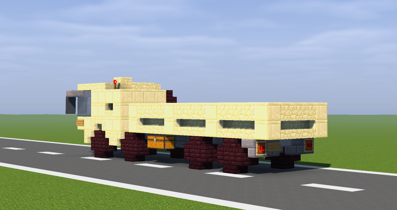 10to GL German Military Truck Minecraft Map