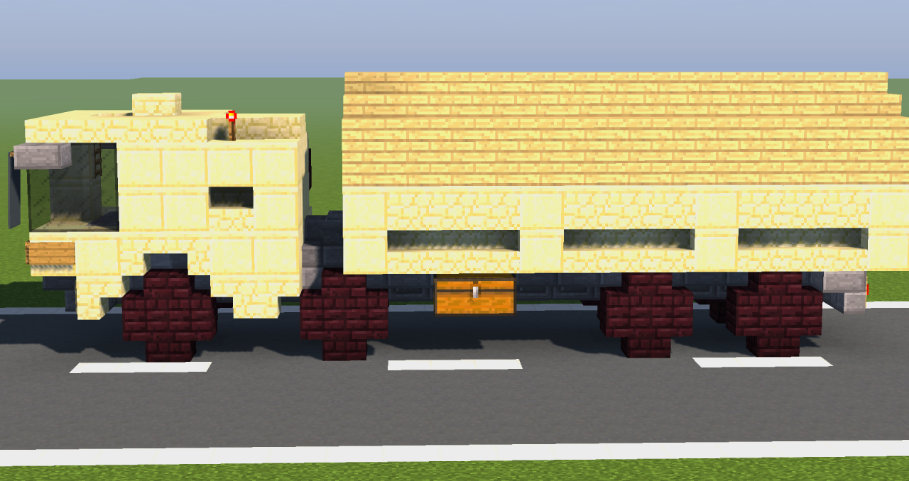 10to GL German Military Truck Minecraft Map