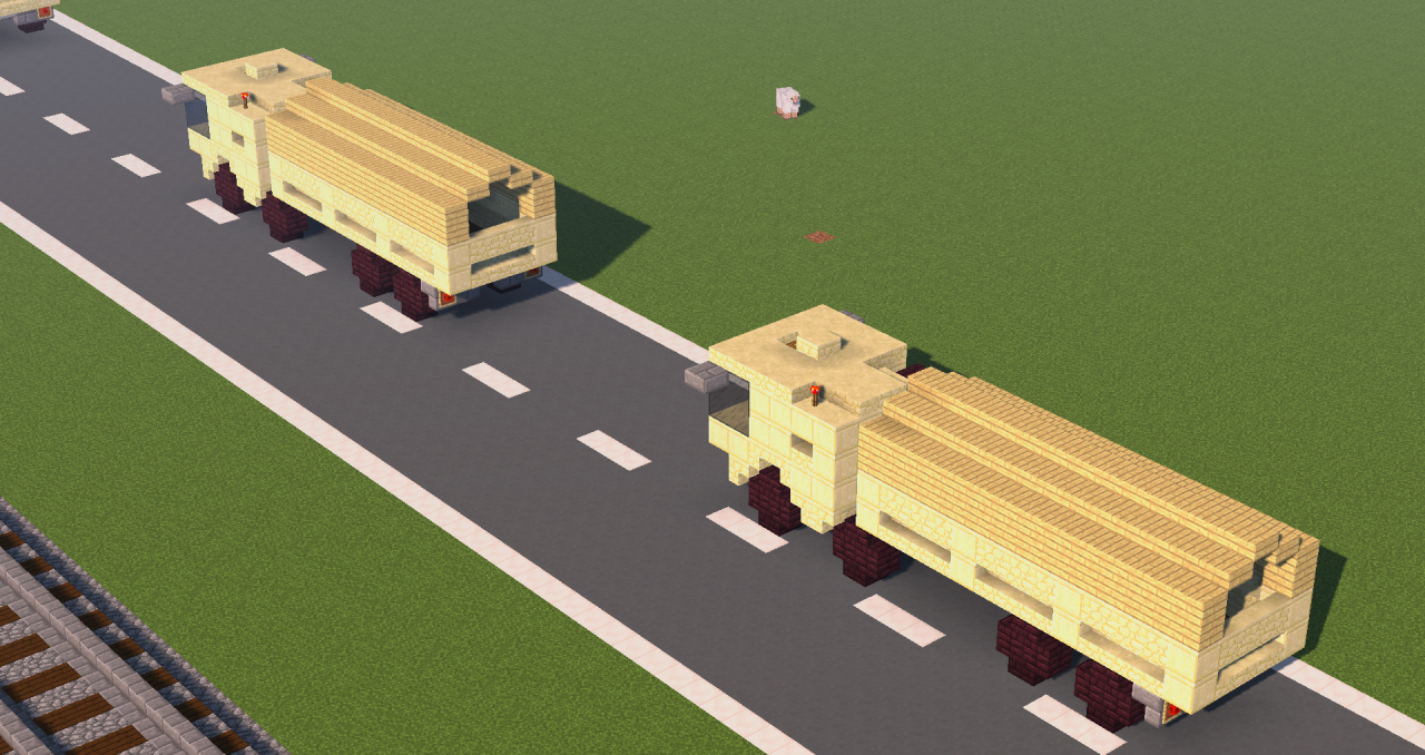 10to GL German Military Truck Minecraft Map