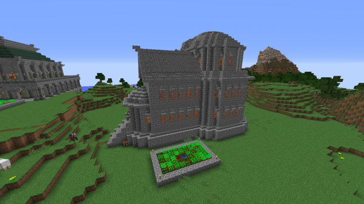 Wyld Citadel - Prismarine and Stone Survival Build Minecraft Map