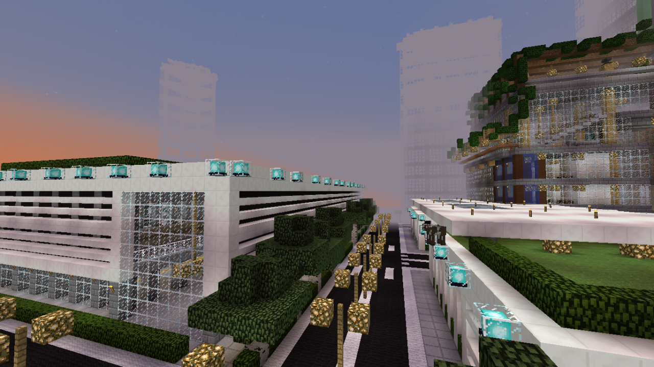 The Four Nations building [CZECH] Minecraft Map