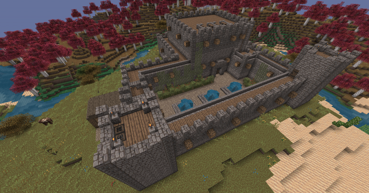 Free to use - Small Castle Minecraft Map