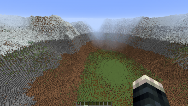 The mountain Village Minecraft Map