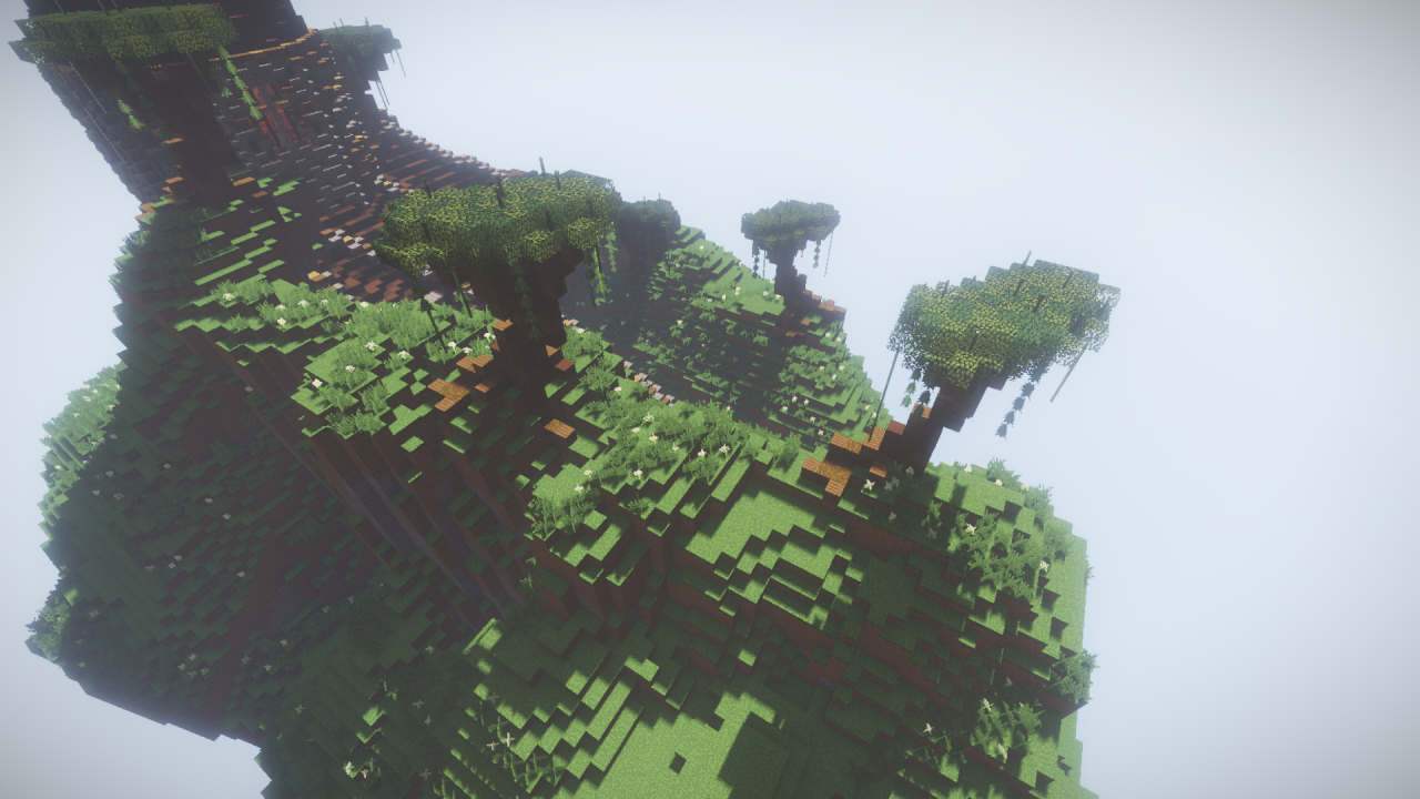 Floating KitPVP Island Spawn Minecraft Map