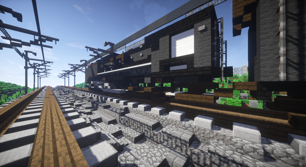 Union Pacific Challenger 844 Steam locomotive Minecraft Map