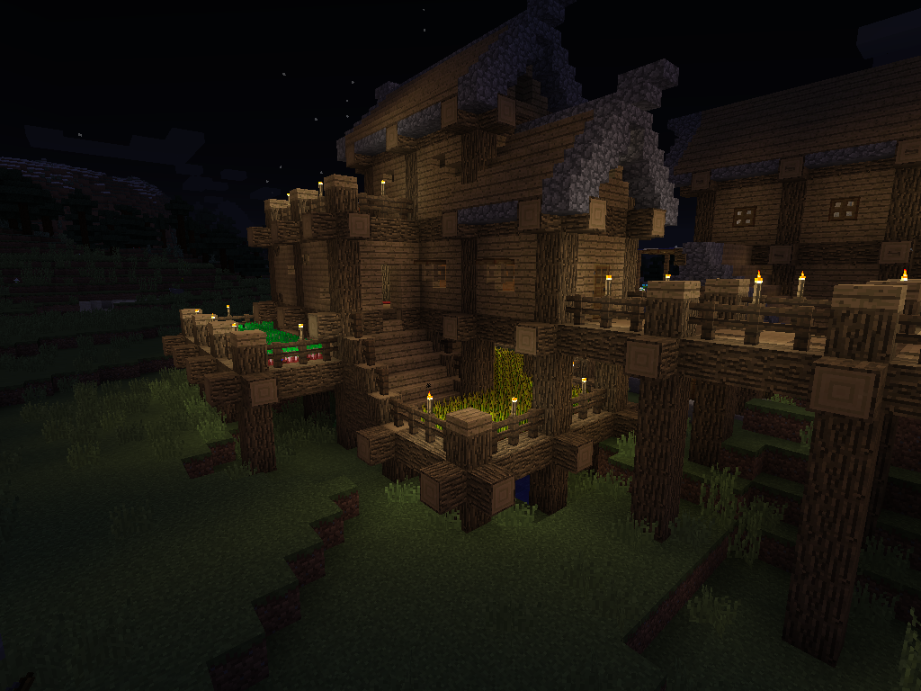 5x5 Chunks Houses Minecraft Map