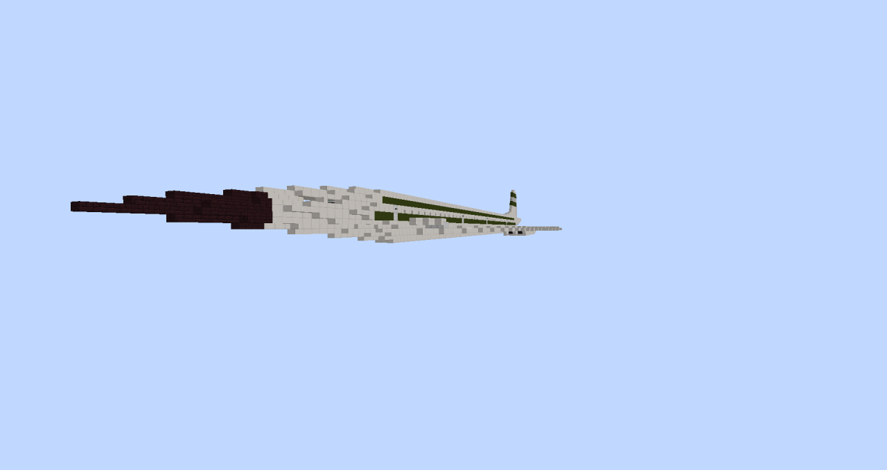 Supersonic Airliner Minecraft Map