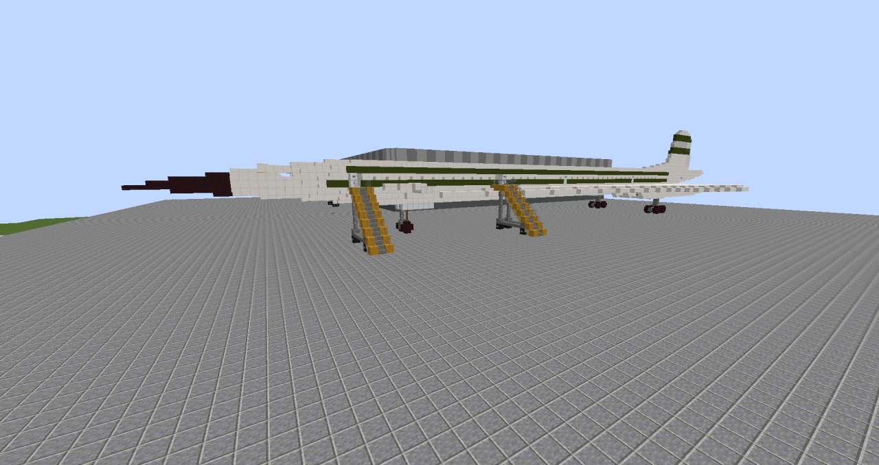 Supersonic Airliner Minecraft Map