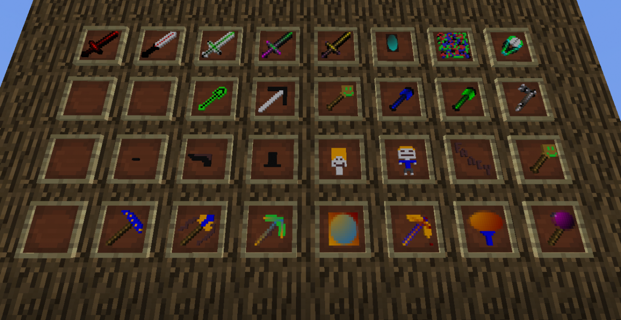 New Funny Weapns Minecraft Texture Pack
