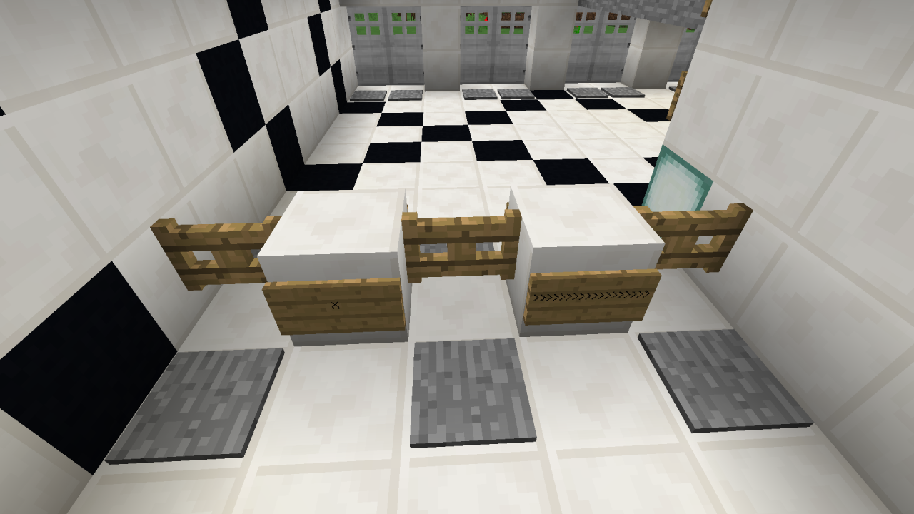 MODERN TRAIN STATION/NREDOM NOITATSNIERT V.1 Minecraft Map