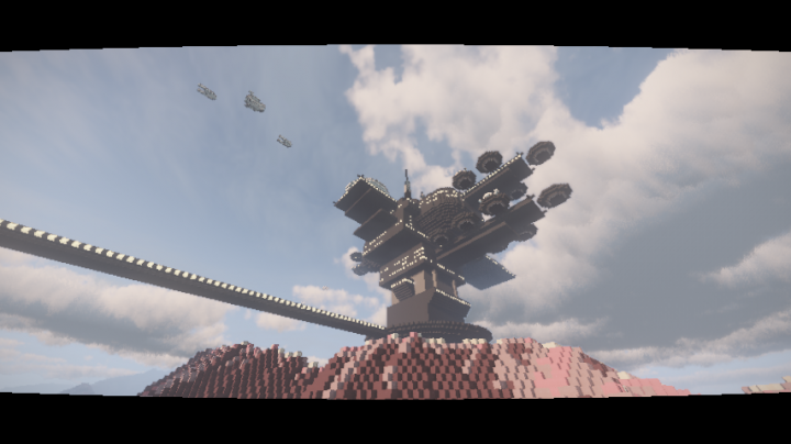 intergalactic village Minecraft Map