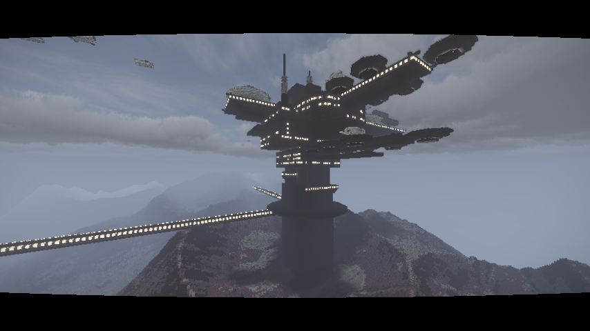 intergalactic village Minecraft Map