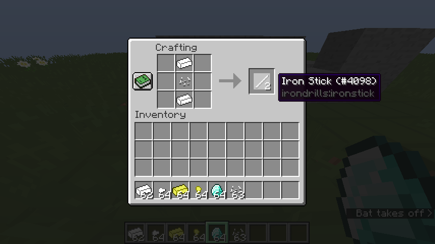 Iron Drills [Iron, Gold, Diamond, Emerald, Kermonium] Minecraft Mod