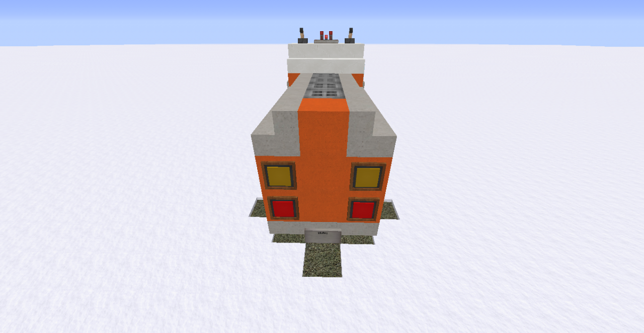 Snow plow | WWNR vehicles | Minecraft Map