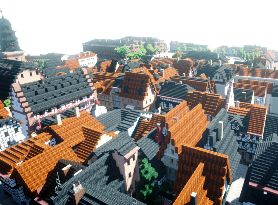 Paradeplatz, Hanau, Germany Minecraft Map